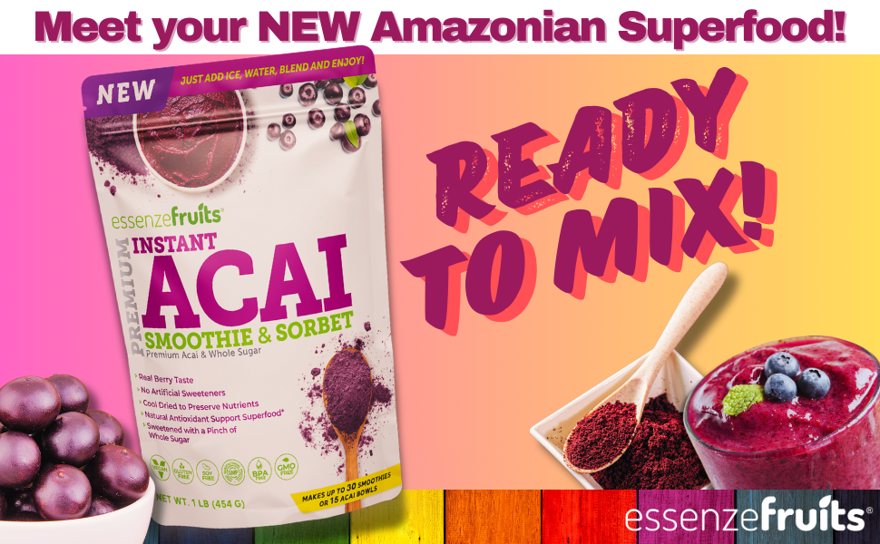 Organic Acai Powder | Acai Bowl Sorbet | Acai Sherbet & Superfood